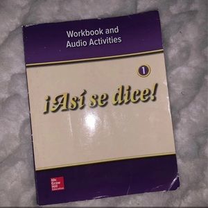 Office | Asi Se Dice Workbook Spanish Study Level 1 Mcgraw Hill ...